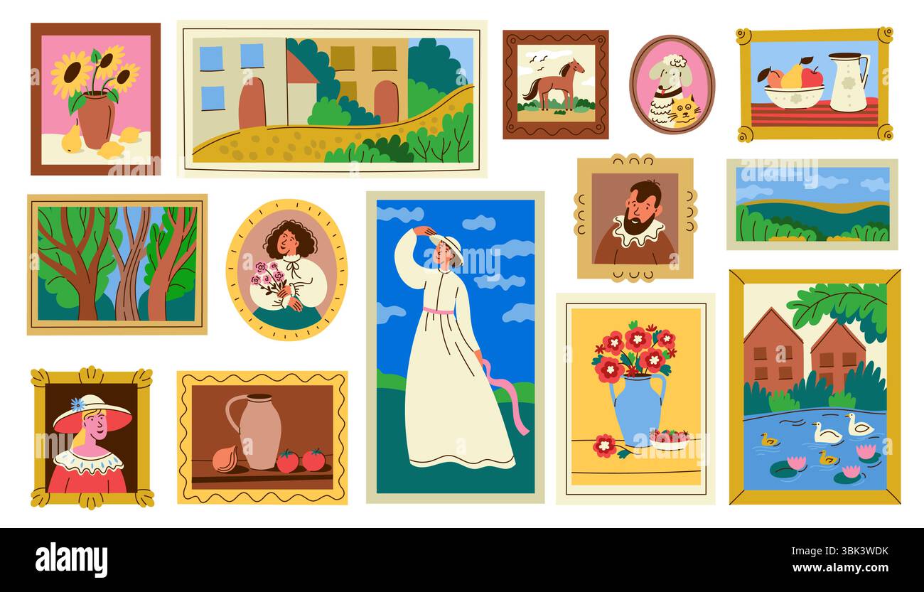 Painting still life fruit Cut Out Stock Images & Pictures - Alamy