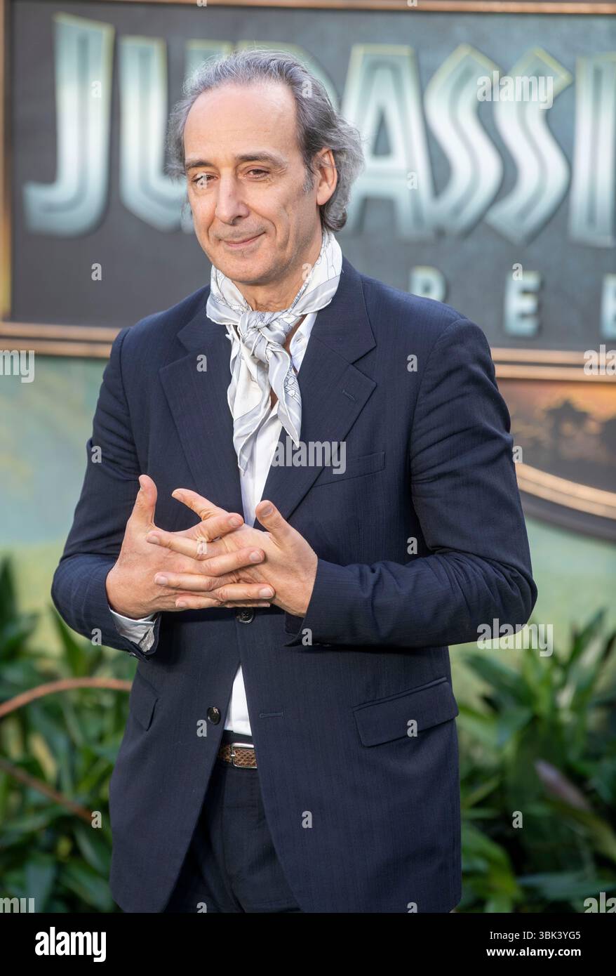 Alexandre Desplat attending the World Premiere of 'Jurassic World ...