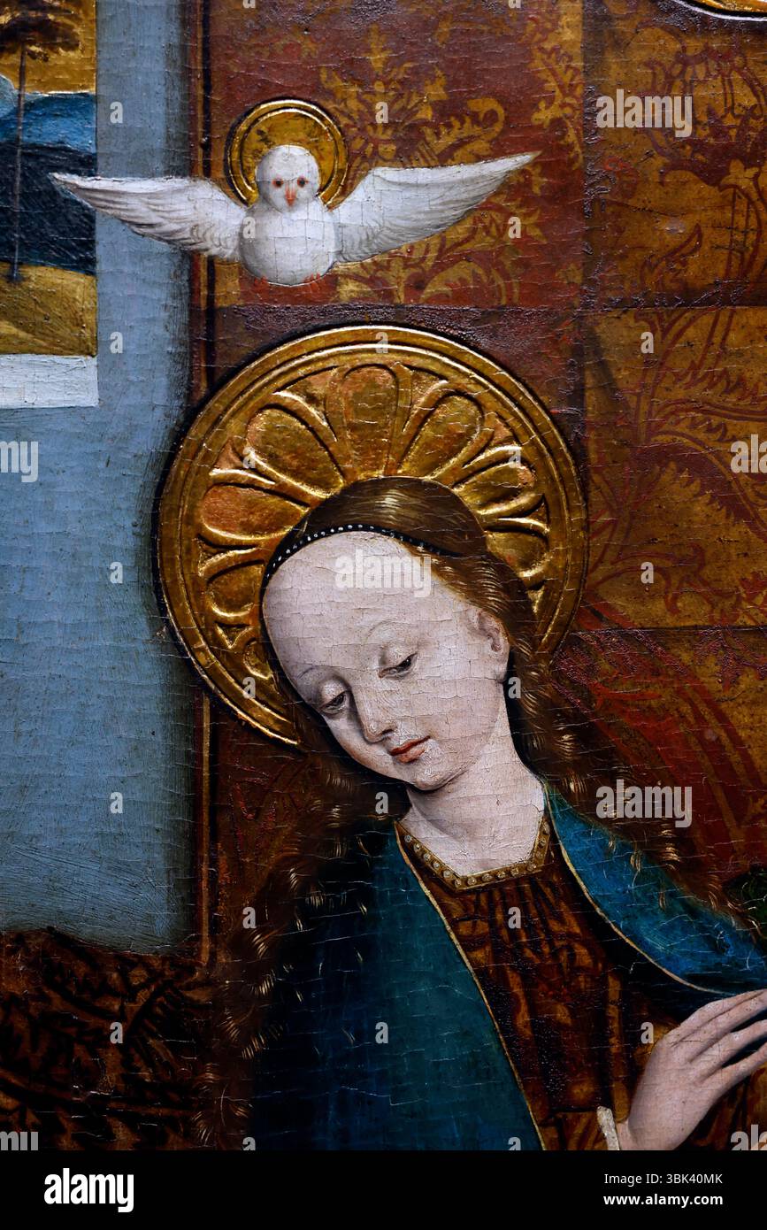 The National Museum. The Annunciation is the announcement by the angel ...