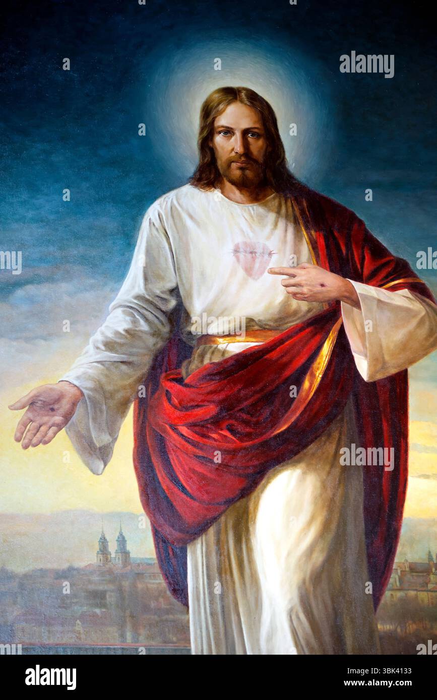Merciful Jesus, I trust in you. The Divine Mercy of Jesus. Warsaw ...