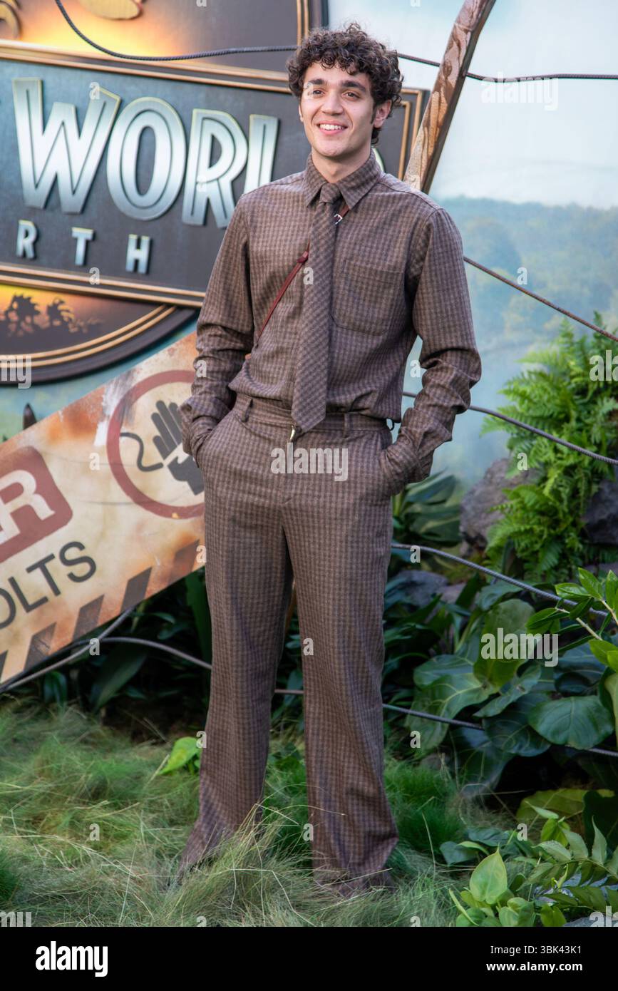 London, UK. 17th June, 2025. David Iacono attends the Jurassic World ...