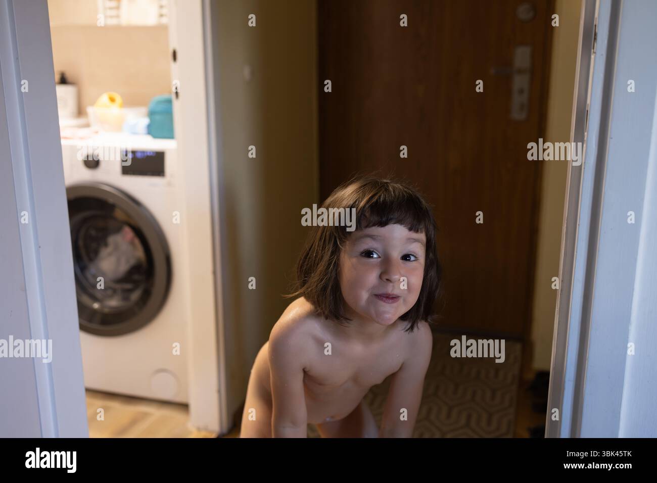 Silly kid portrait hi-res stock photography and images - Alamy