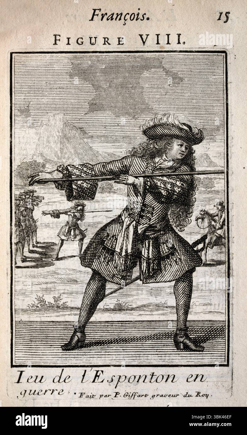 French Military History, Officer armed with Spontoon, espontoon or half ...