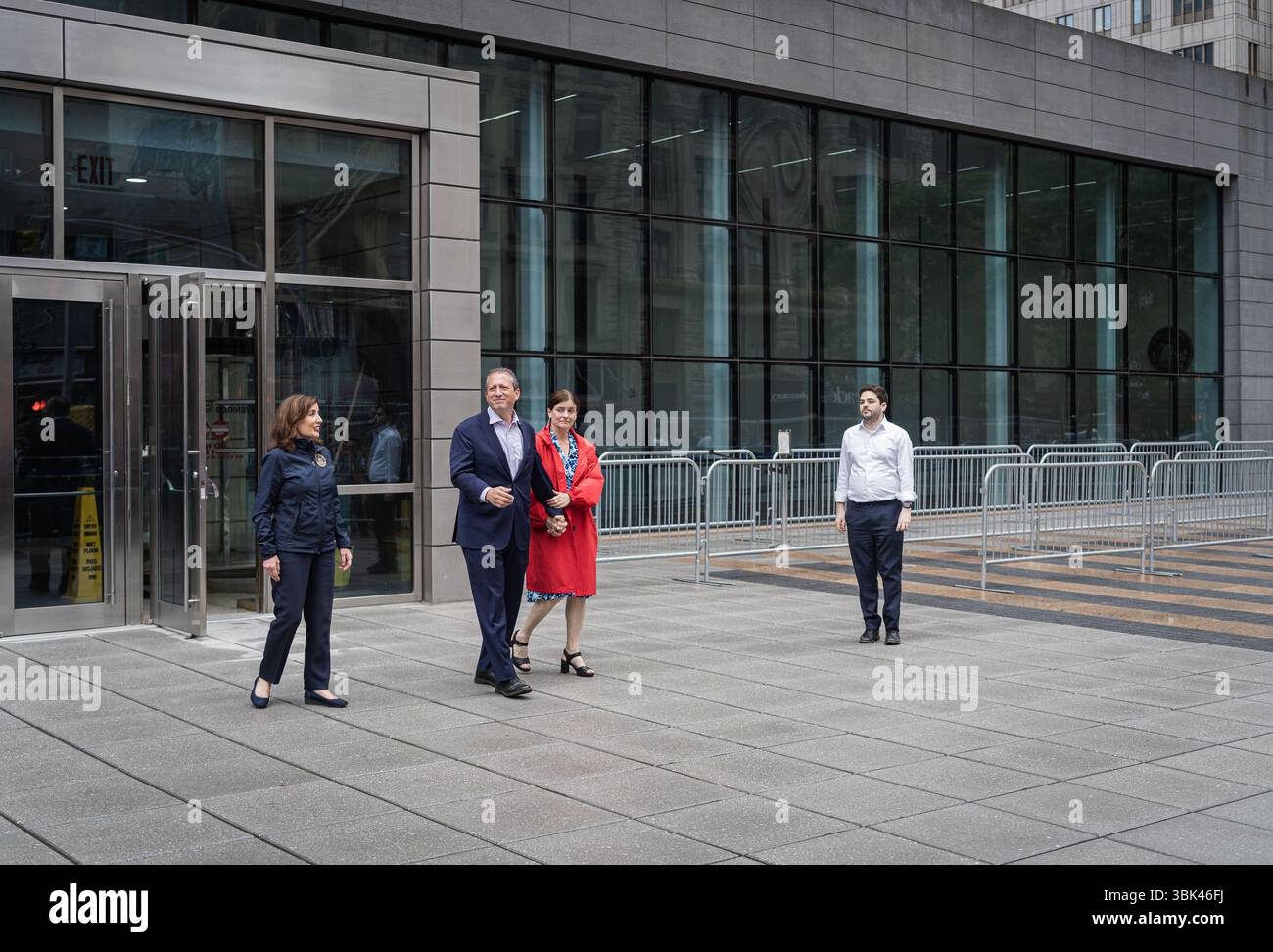New York Ciy, USA. 17th June, 2025. N.Y. Gov. Kathy Hochul and Landers ...