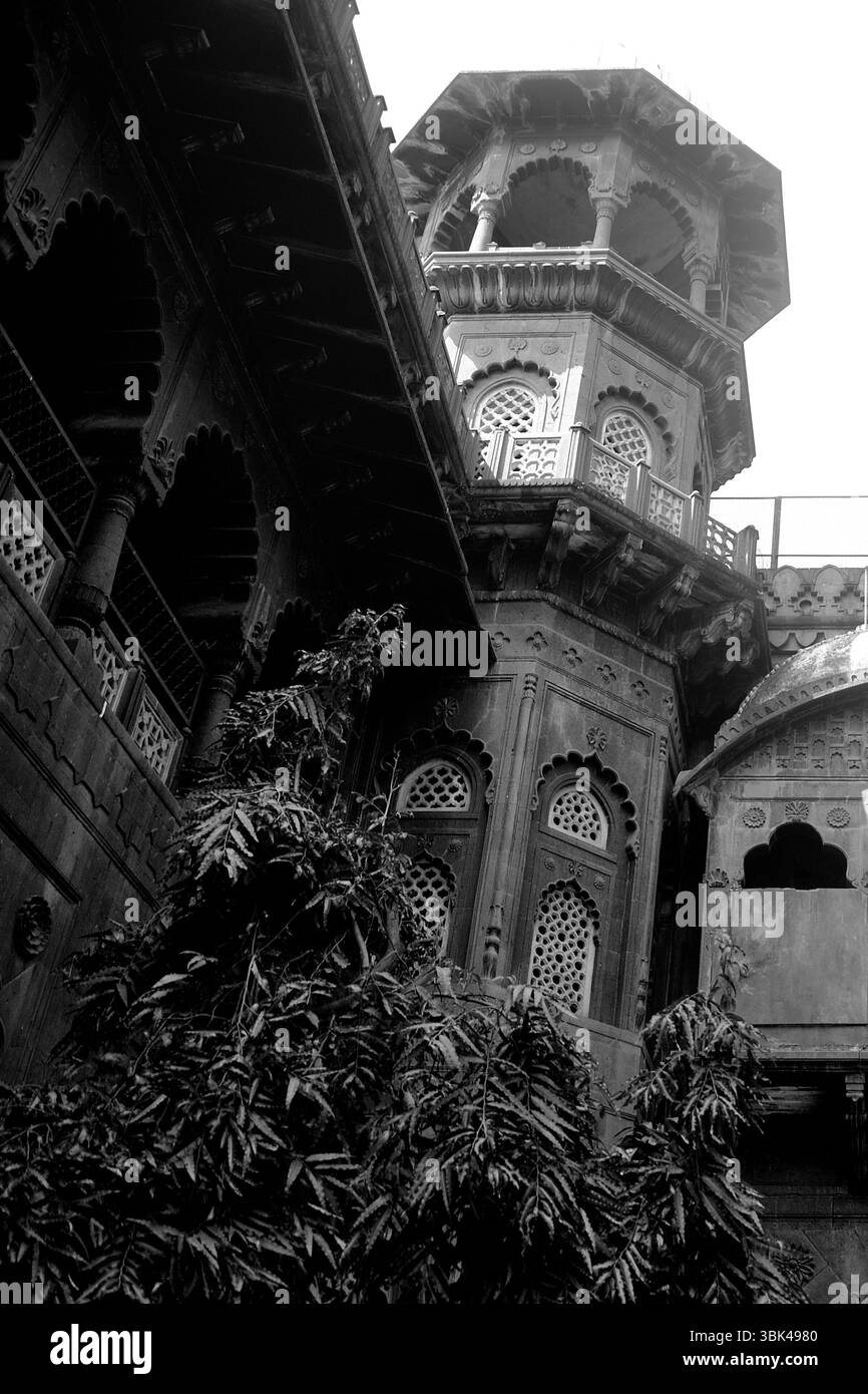 Partial view of the Main Rajaram High School & Junior College, located ...