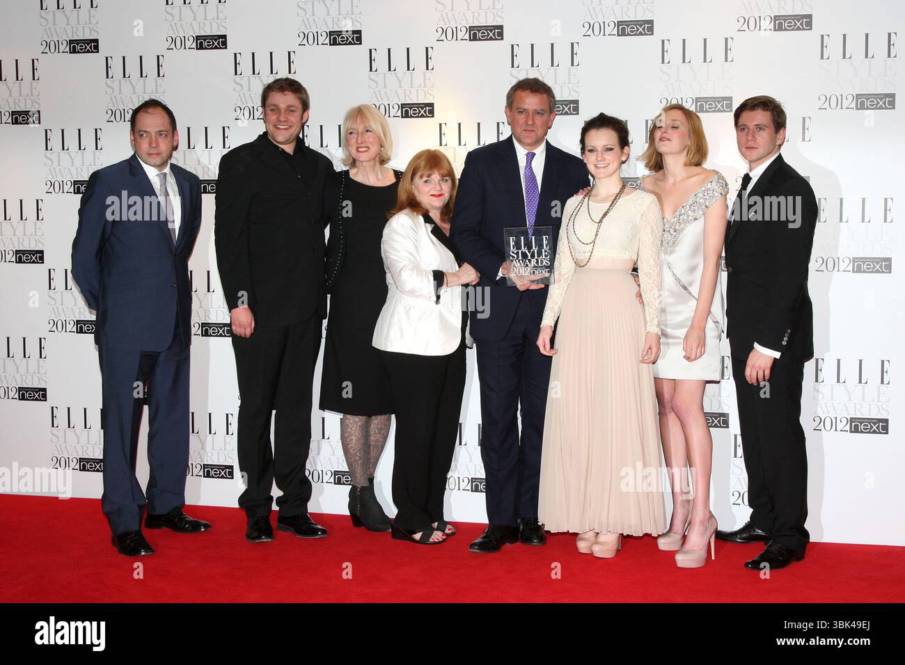 Lesley Nicol, Sophie McShera, Laura Carmichael and Allen Leech at the ...