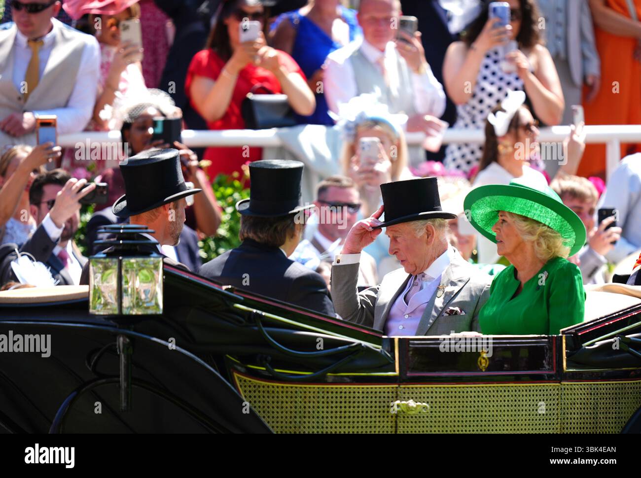 The Prince of Wales, Prince Saud bin Khalid Al-Saud, King Charles III ...