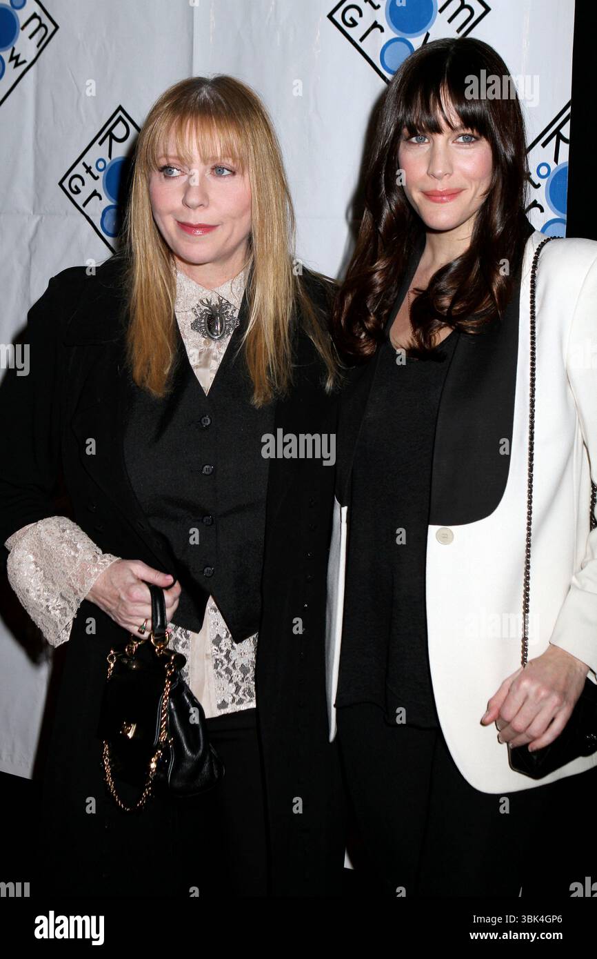 Bebe Buell and Liv Tyler at the 2012 Room to Grow fundraising gala at ...