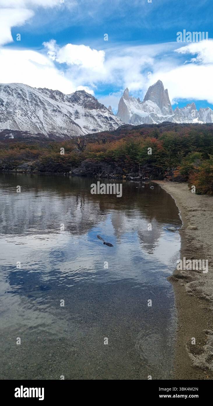 Laguna Capri, El Chalten, Patagonia, Argentina Stock Photo - Alamy