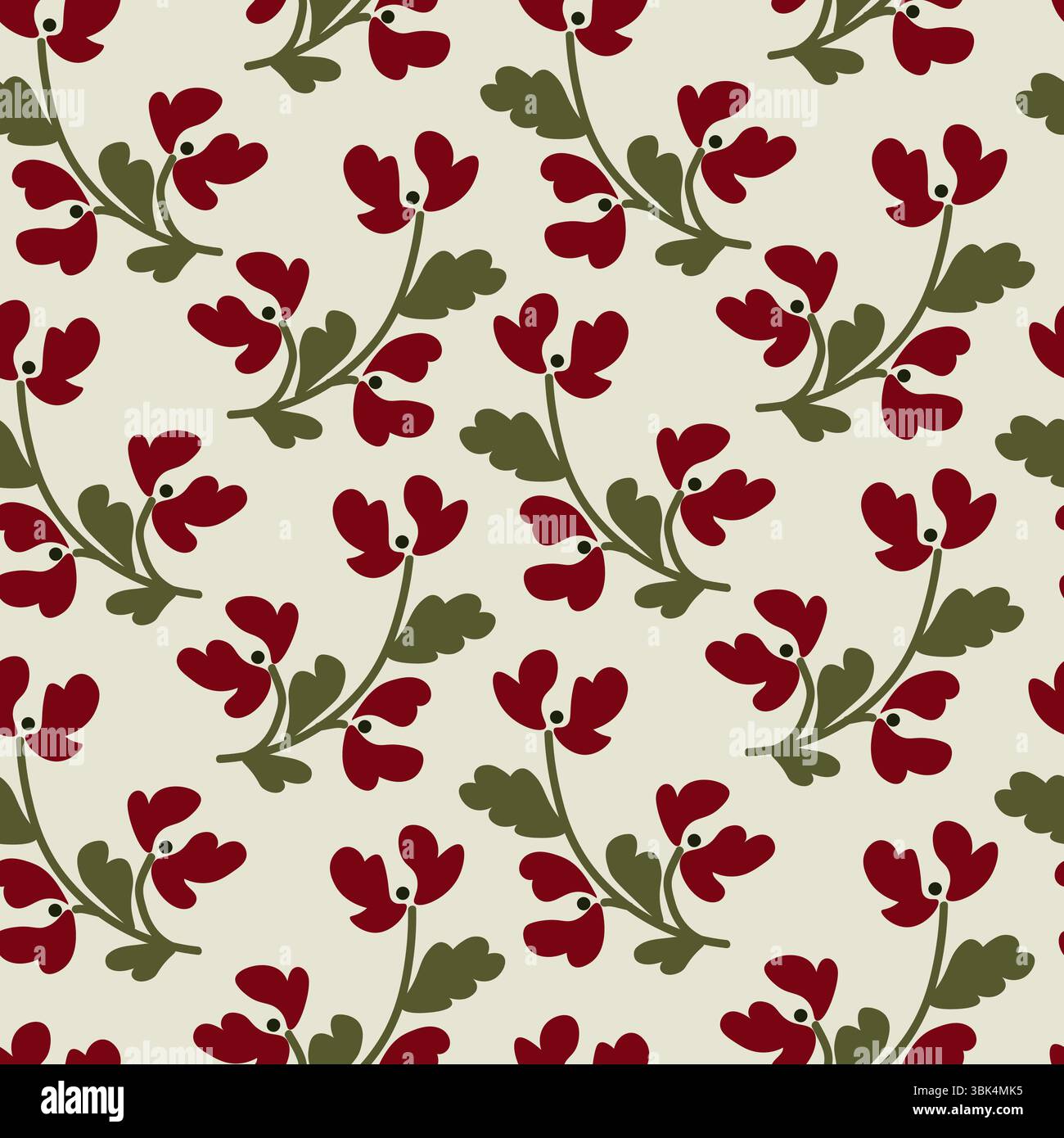 Seamless pattern featuring stylized Stock Vector Images - Alamy