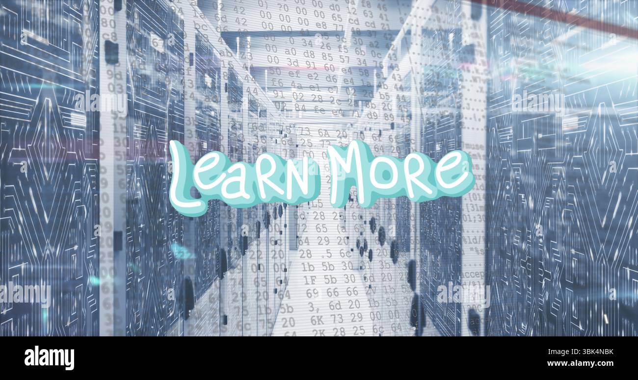 Displaying glowing data streams hi-res stock photography and images - Alamy