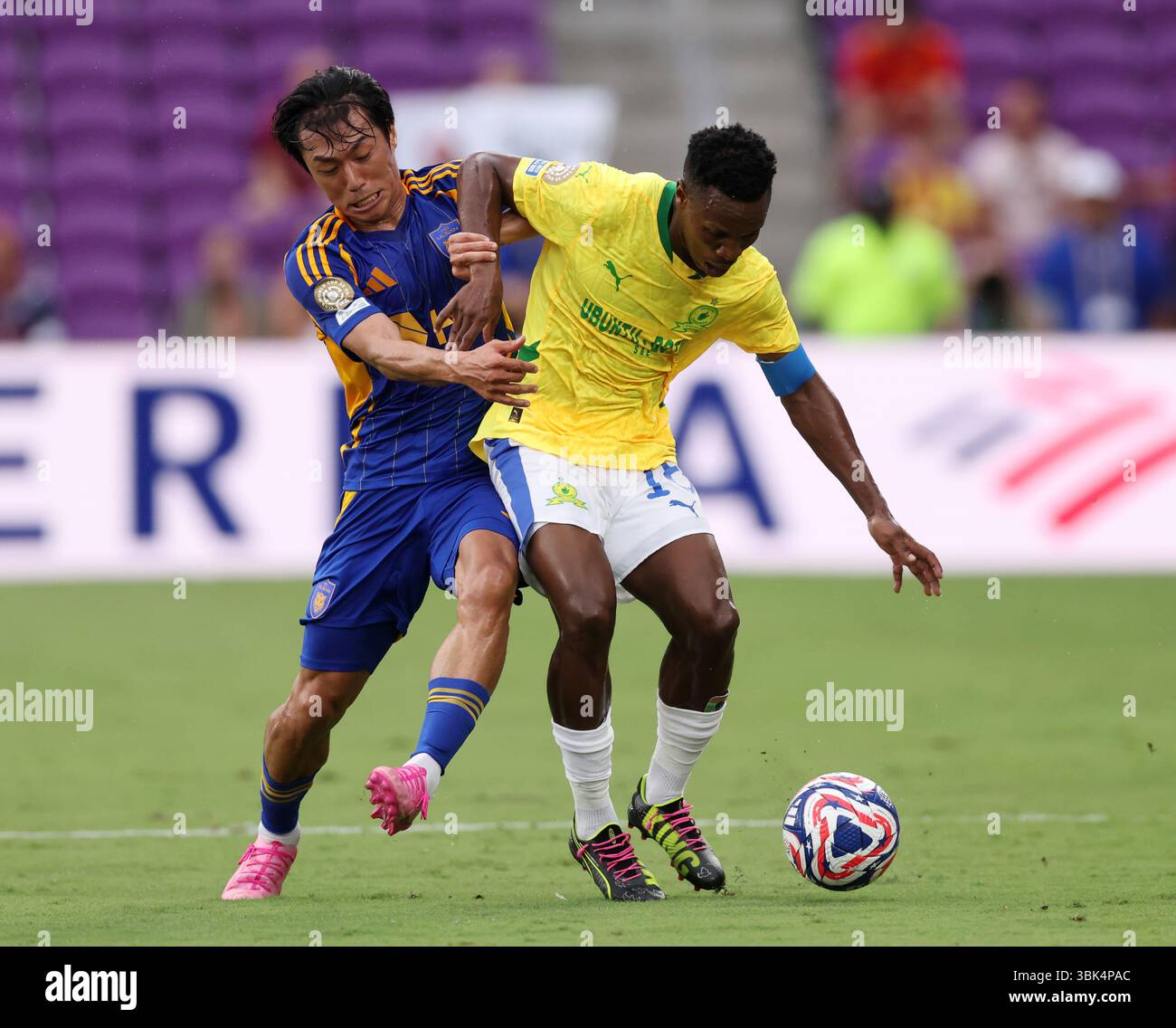 Orlando, USA, 17th June 2025. Ko Seung-beom of Ulsan HD FC with ...