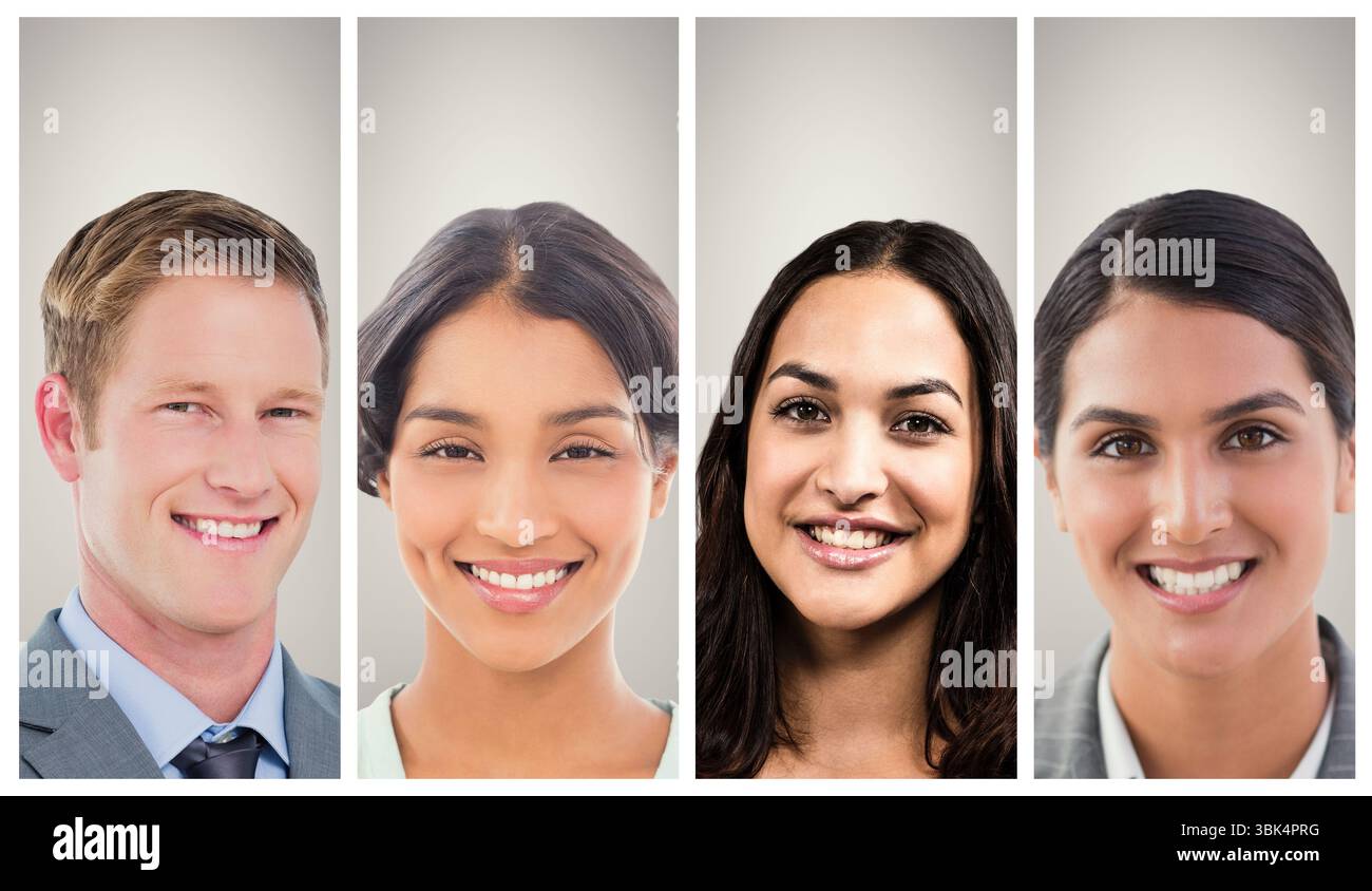 Top four portraits Cut Out Stock Images & Pictures - Alamy