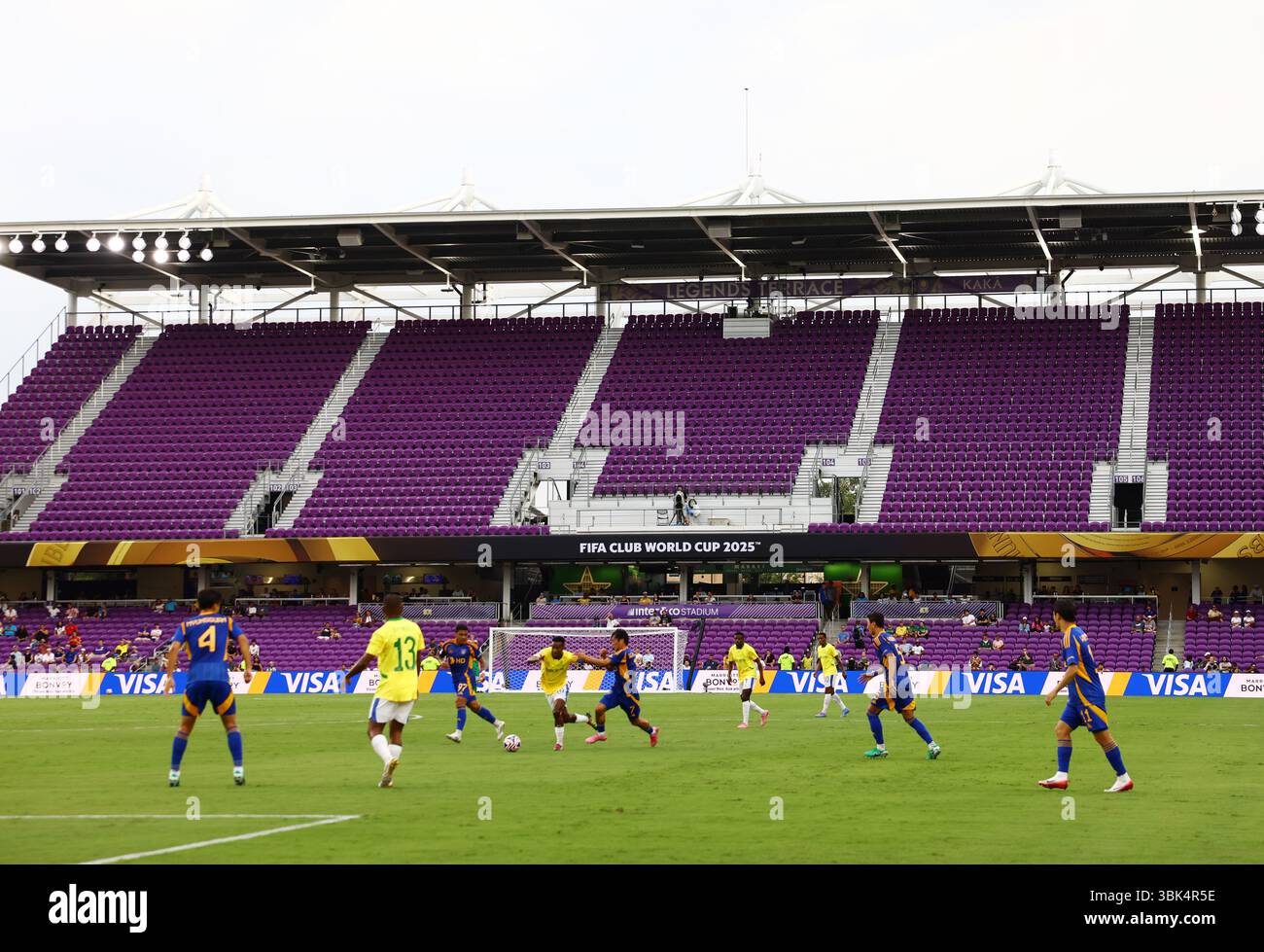 Orlando, USA. 17th June, 2025. A near empty stadium during the Ulsan HD ...