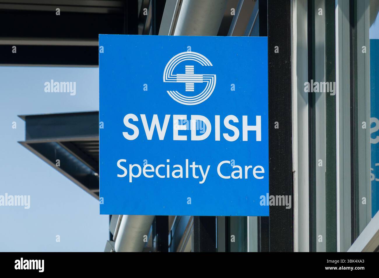 RENTON, WA, USA, JUNE 2, 2025: Swedish Specialty Care exterior and ...