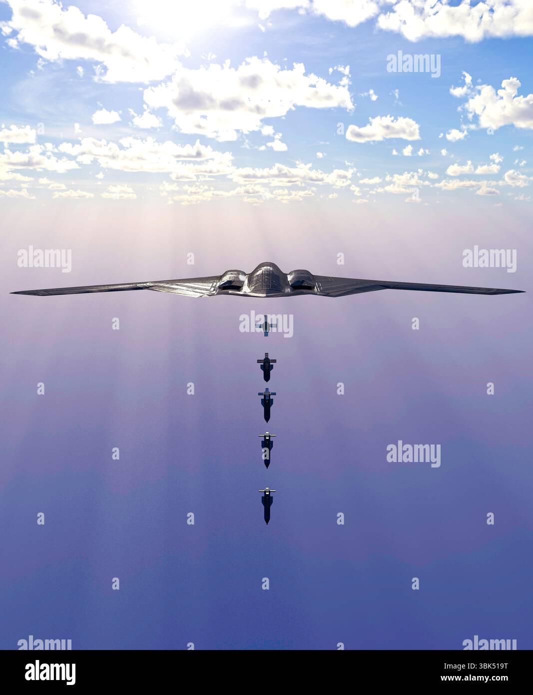 B-2 Spirit, Stealth Bomber, heavy strategic bomber, stealth technology ...