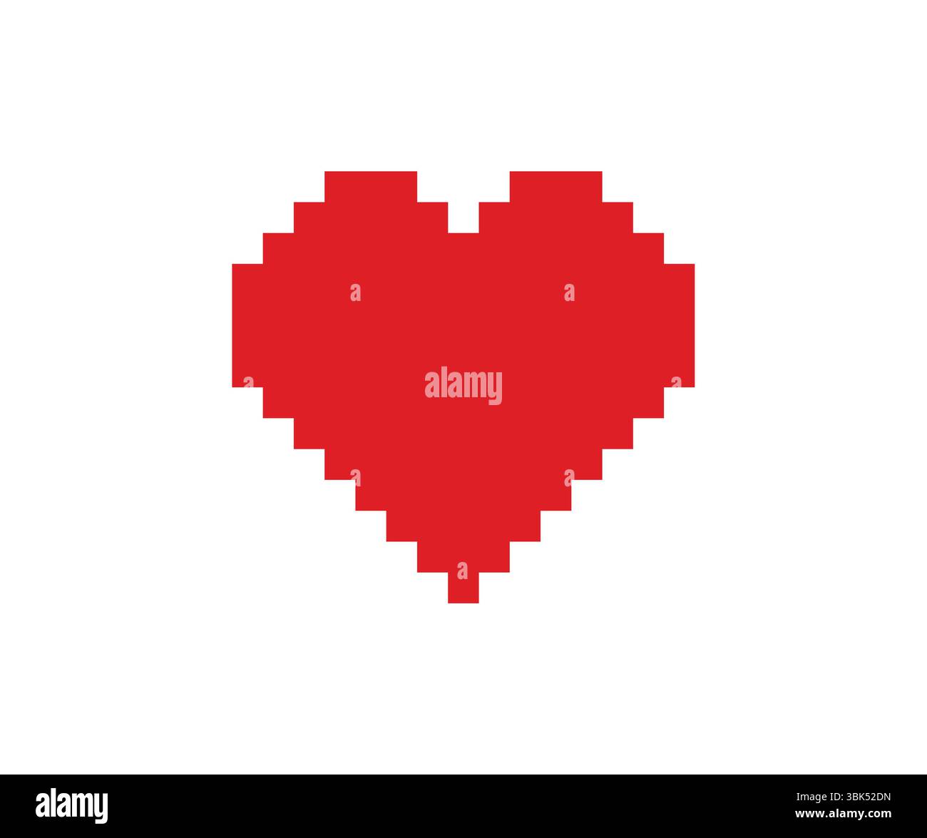 Love pixel vector abstract Stock Vector Images - Alamy