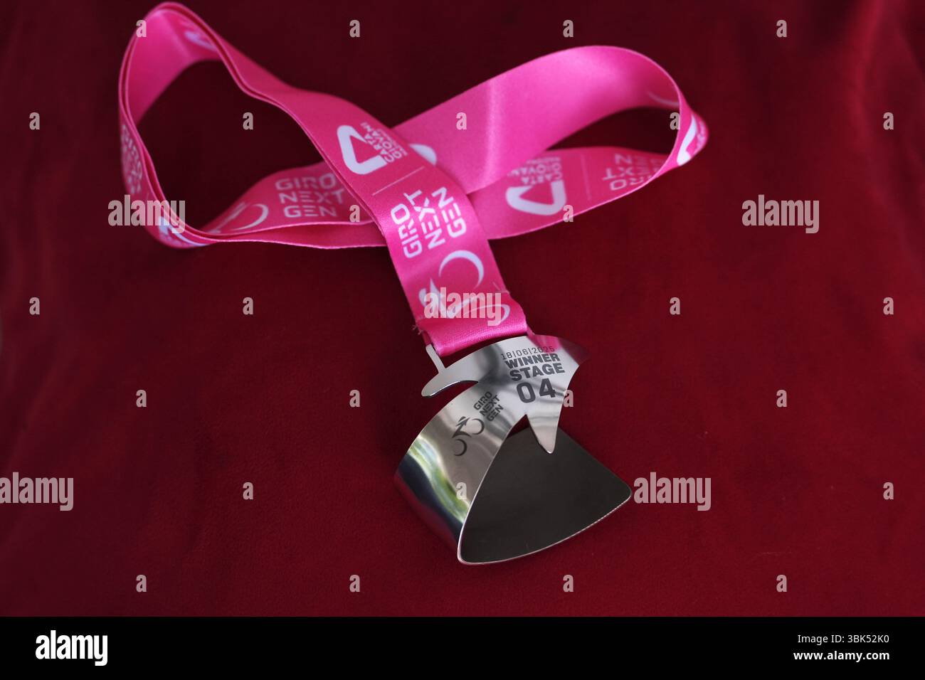 The medal of the stage 4 of the Giro Next Gen 2025, Manerbio (Bs) C ...