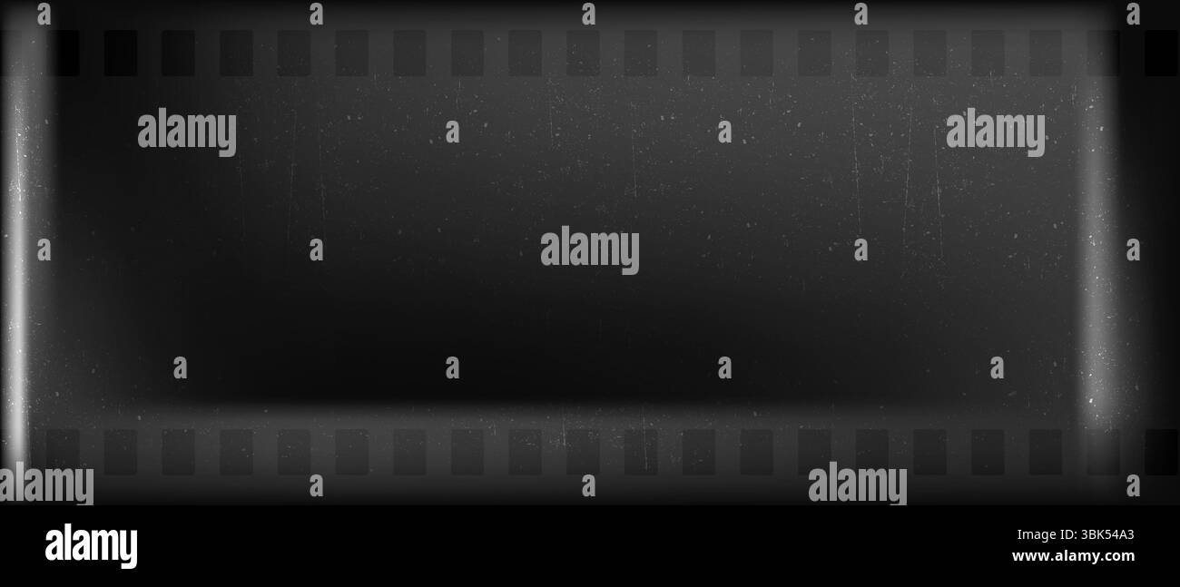 Old shabby grainy film overlay effect, Abstract dark bg cinema with ...
