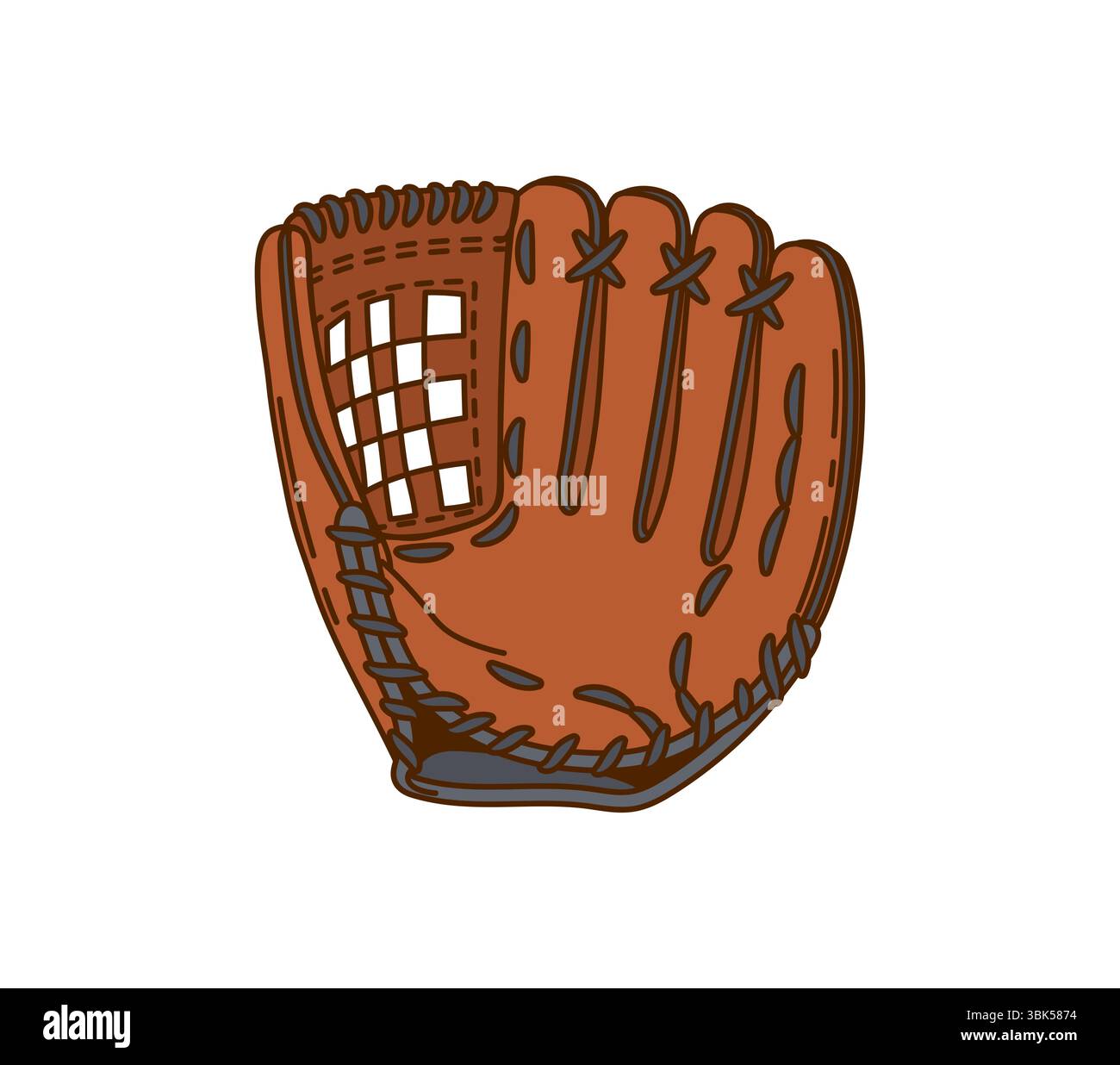 Glove stitching Stock Vector Images - Alamy