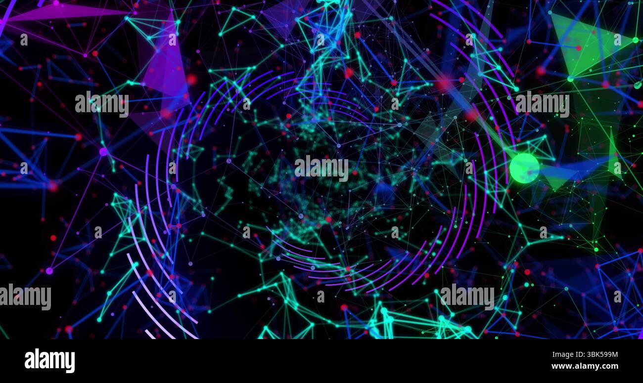 Interconnected arcs hi-res stock photography and images - Alamy