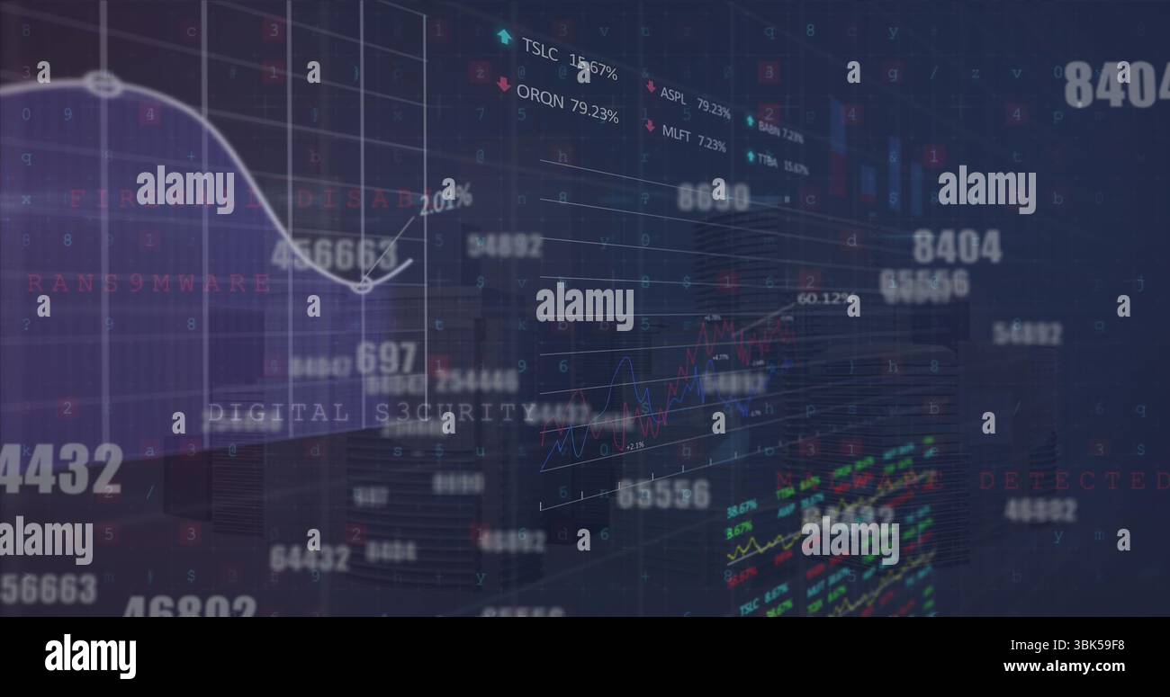 Displaying data overlays showing hi-res stock photography and images - Alamy