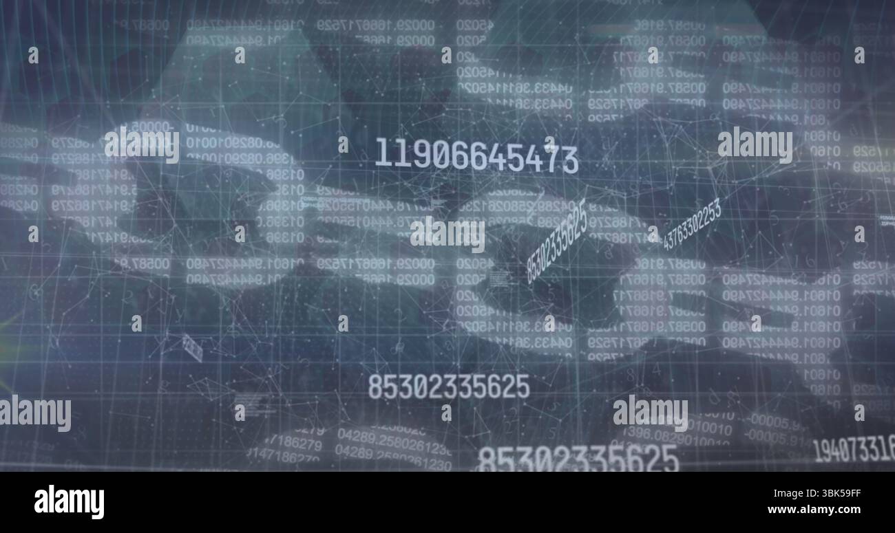 Displaying network grid map hi-res stock photography and images - Alamy