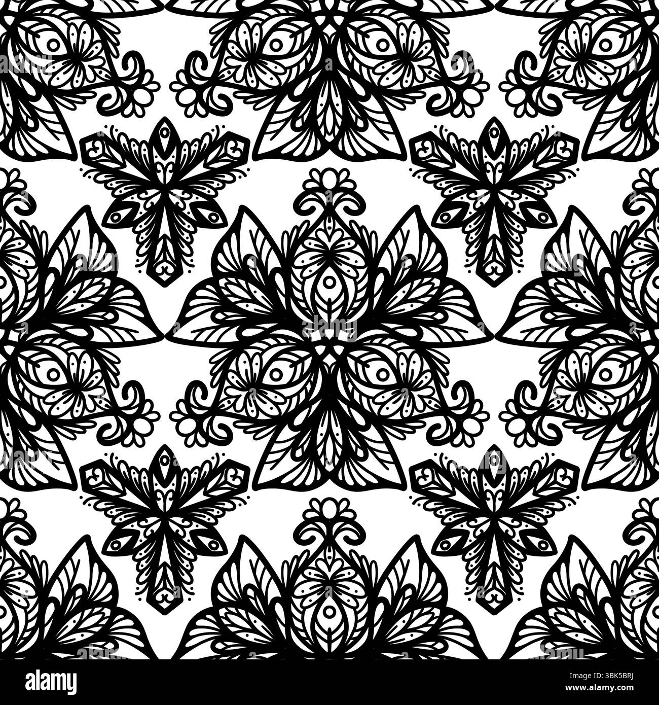 Line scribble seamless repeat Black and White Stock Photos & Images - Alamy