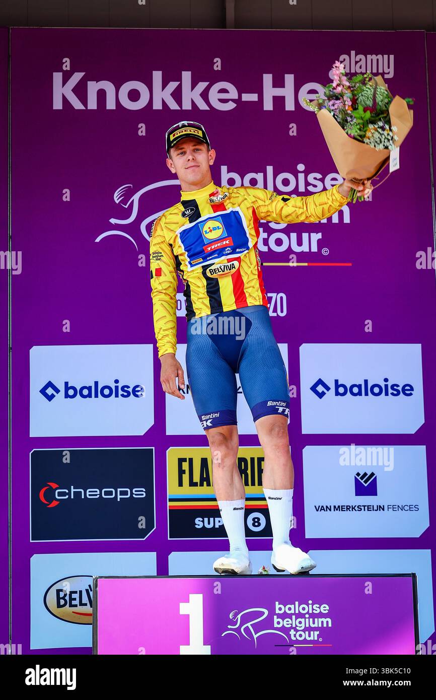 Merelbeke Melle, Belgium. 18th June, 2025. German Tim Torn Teutenberg ...