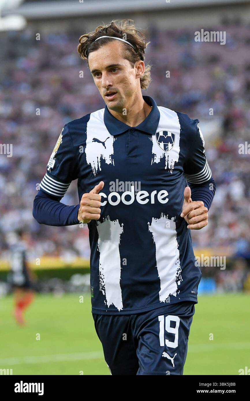 June 17, 2025: CF Monterry midfielder, Jordi Cortizo (19), during the ...