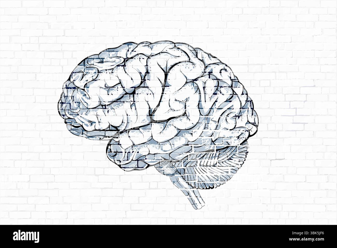 Wall art white background Stock Vector Images - Alamy