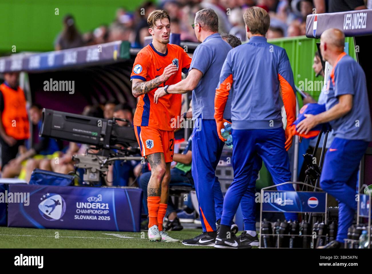 PRESOV, 18-06-2025, Tatran Arena, UEFA U21 Euro2025 Group stage match ...
