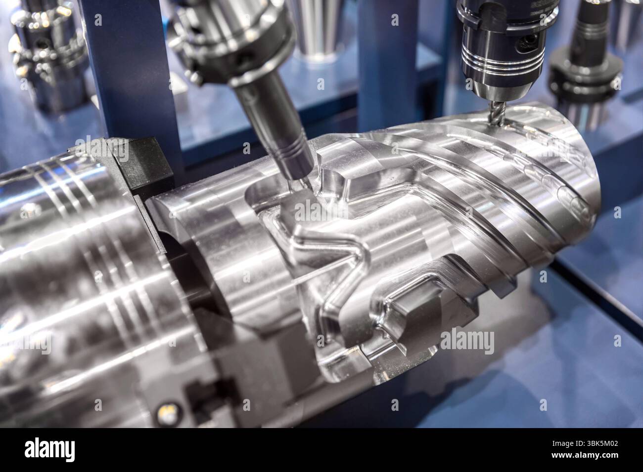 Modern robot arm close up photo Stock Photo - Alamy