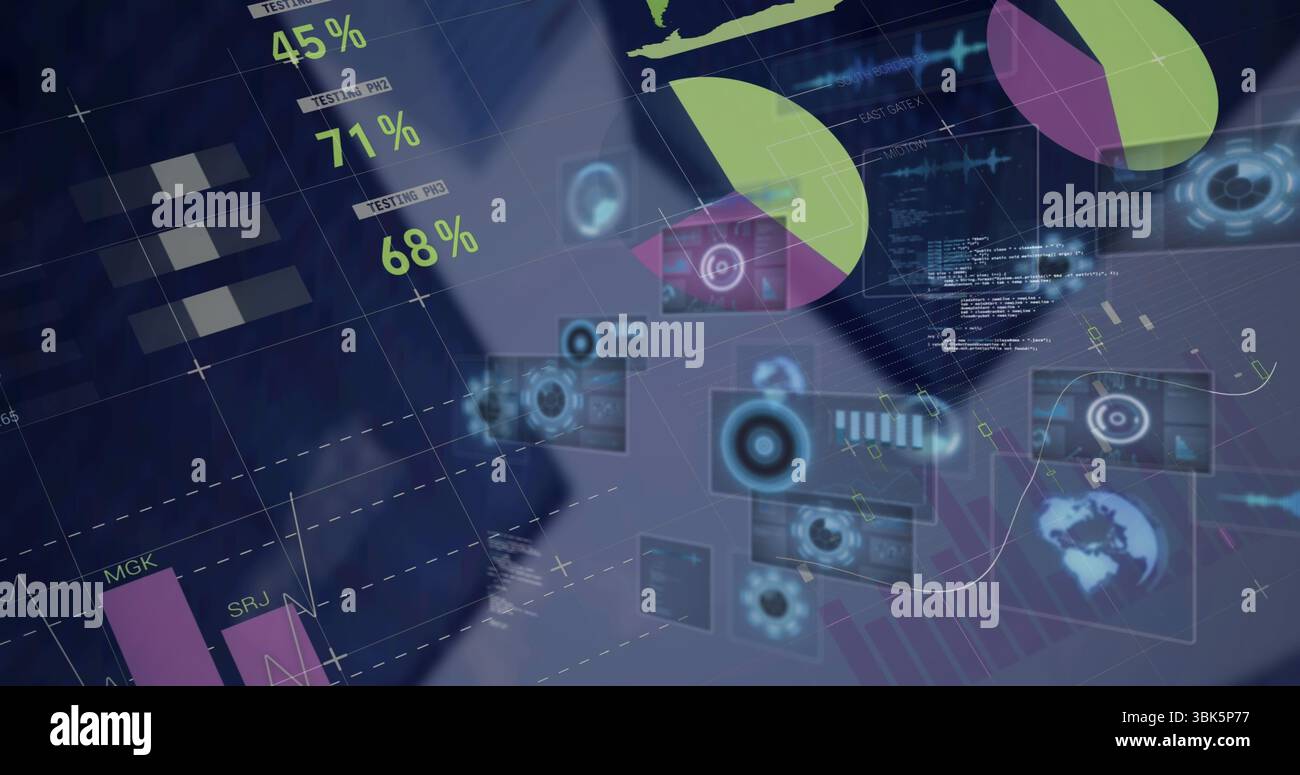 Displaying transparent data dashboard hi-res stock photography and images - Alamy