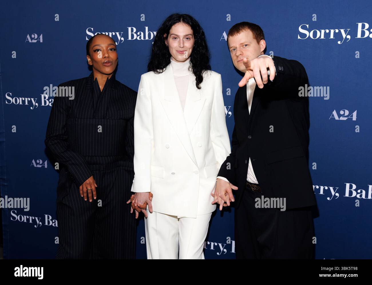 June 17, 2025, New York, Ny, United States: Naomi Ackie, Eva Victor and ...