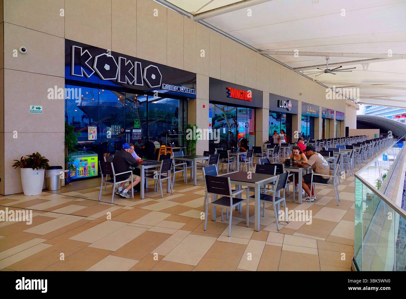 Colon Panama Duty Free Mall 2000 Central America Canal Gatun Lake ...