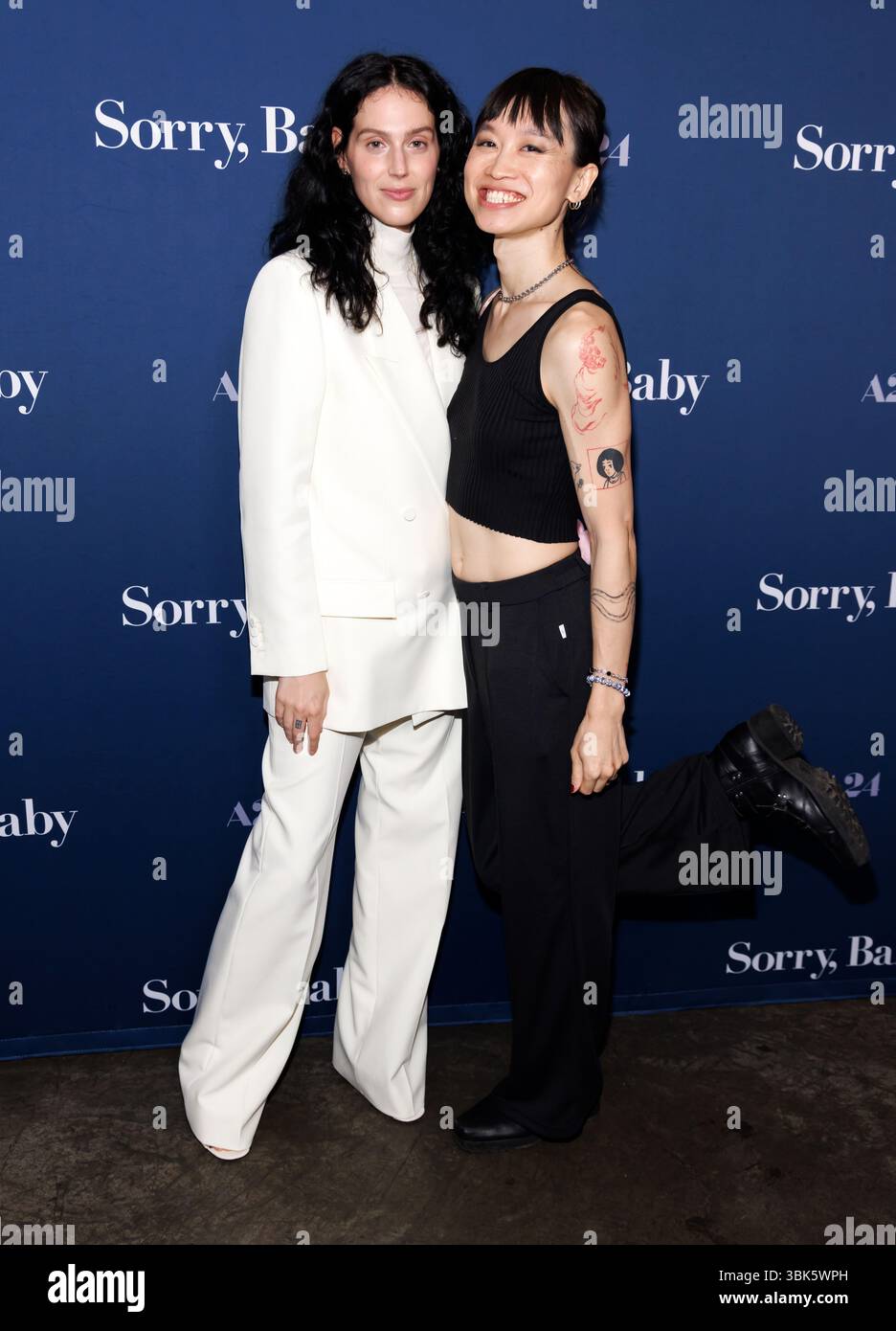 June 17, 2025, New York, Ny, United States: Eva Victor and Lia Rusli ...