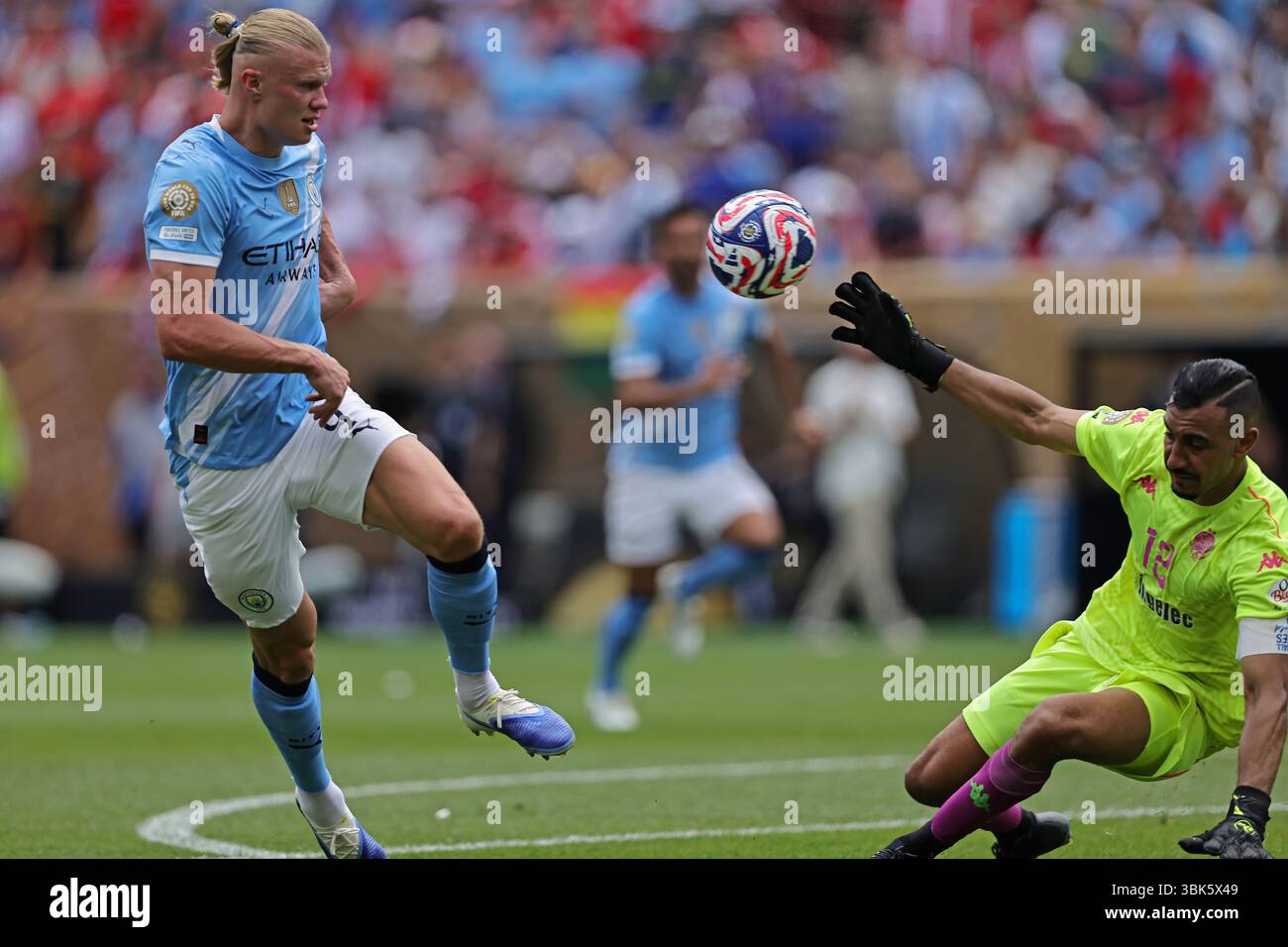Haaland manchester city goal 2025 hi-res stock photography and images ...