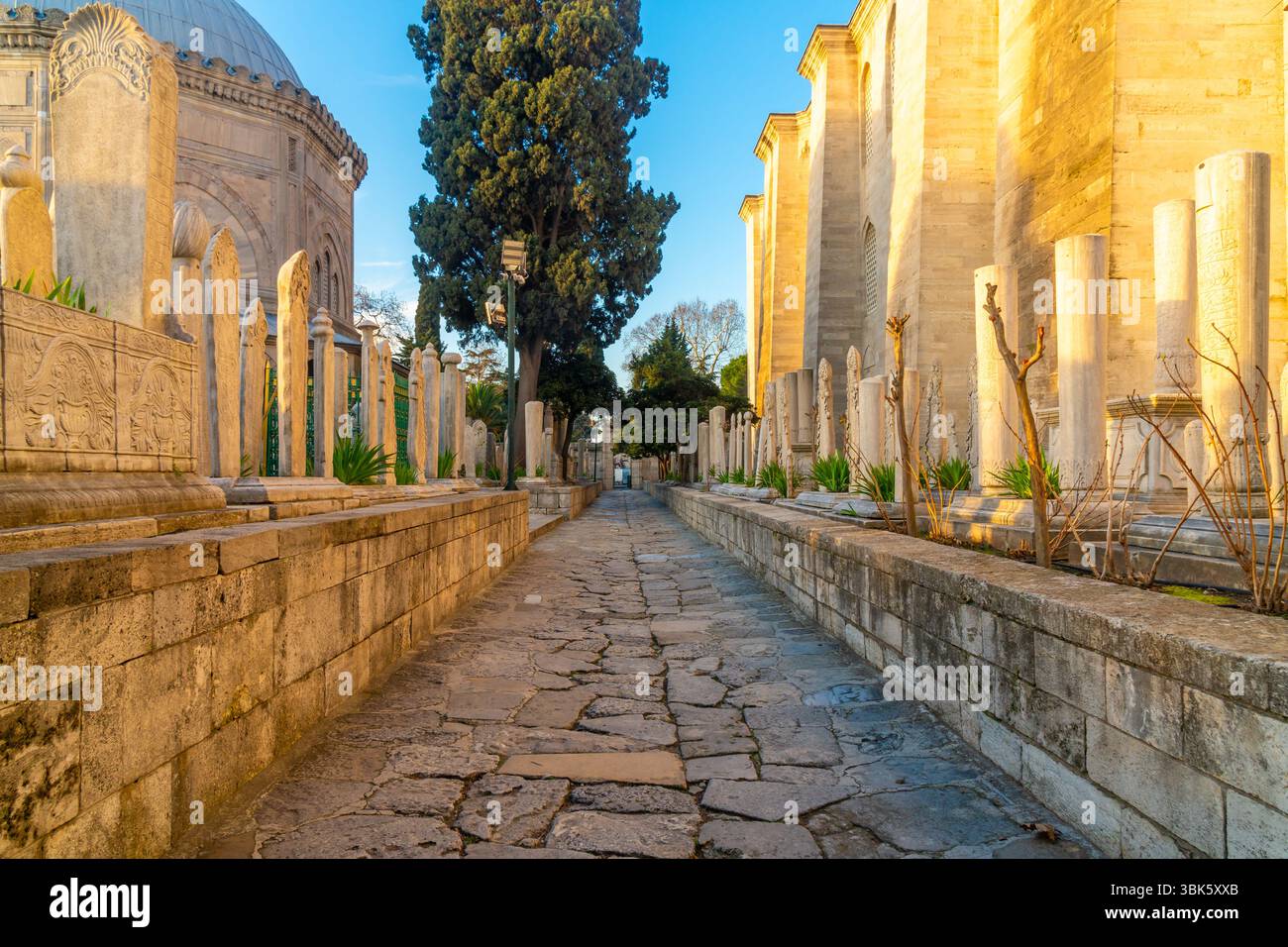 Sehzade Mosque and Tomb Of Sehzade Mehmed, Istanbul, Turkey Stock Photo ...