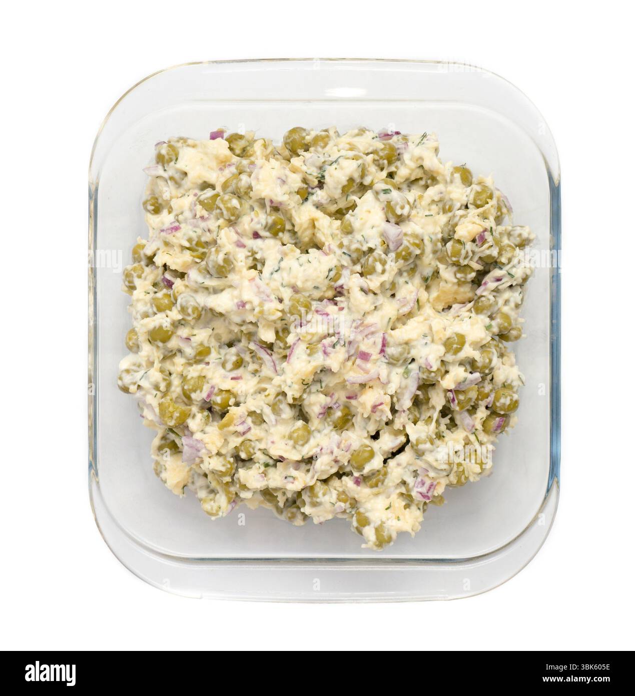 Olivier russian salad food Cut Out Stock Images & Pictures - Alamy