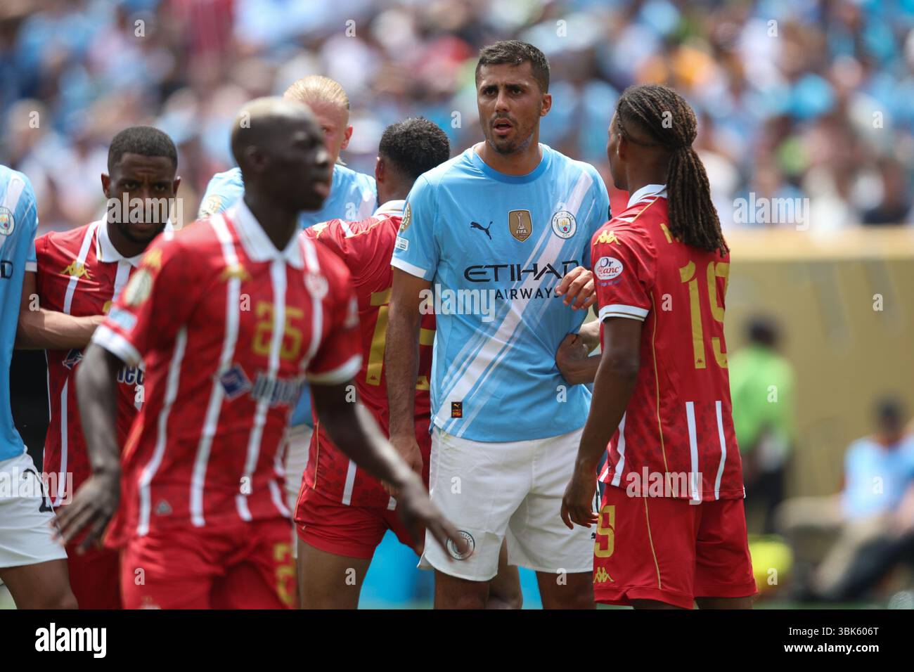 PHILADELPHIA, USA - 18th June 2025: Rodri of Manchester City during the ...