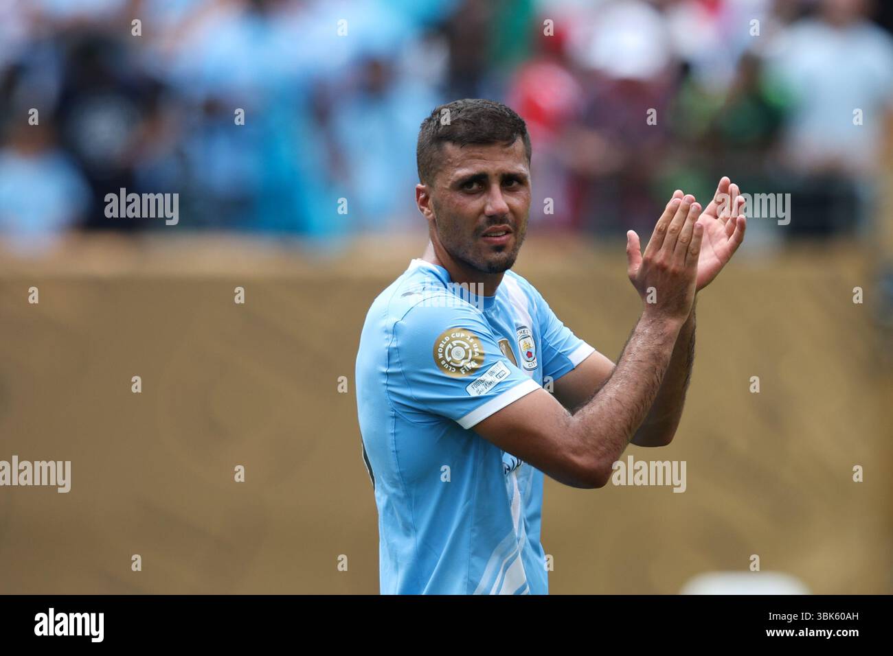 PHILADELPHIA, USA - 18th June 2025: Rodri of Manchester City applauds ...