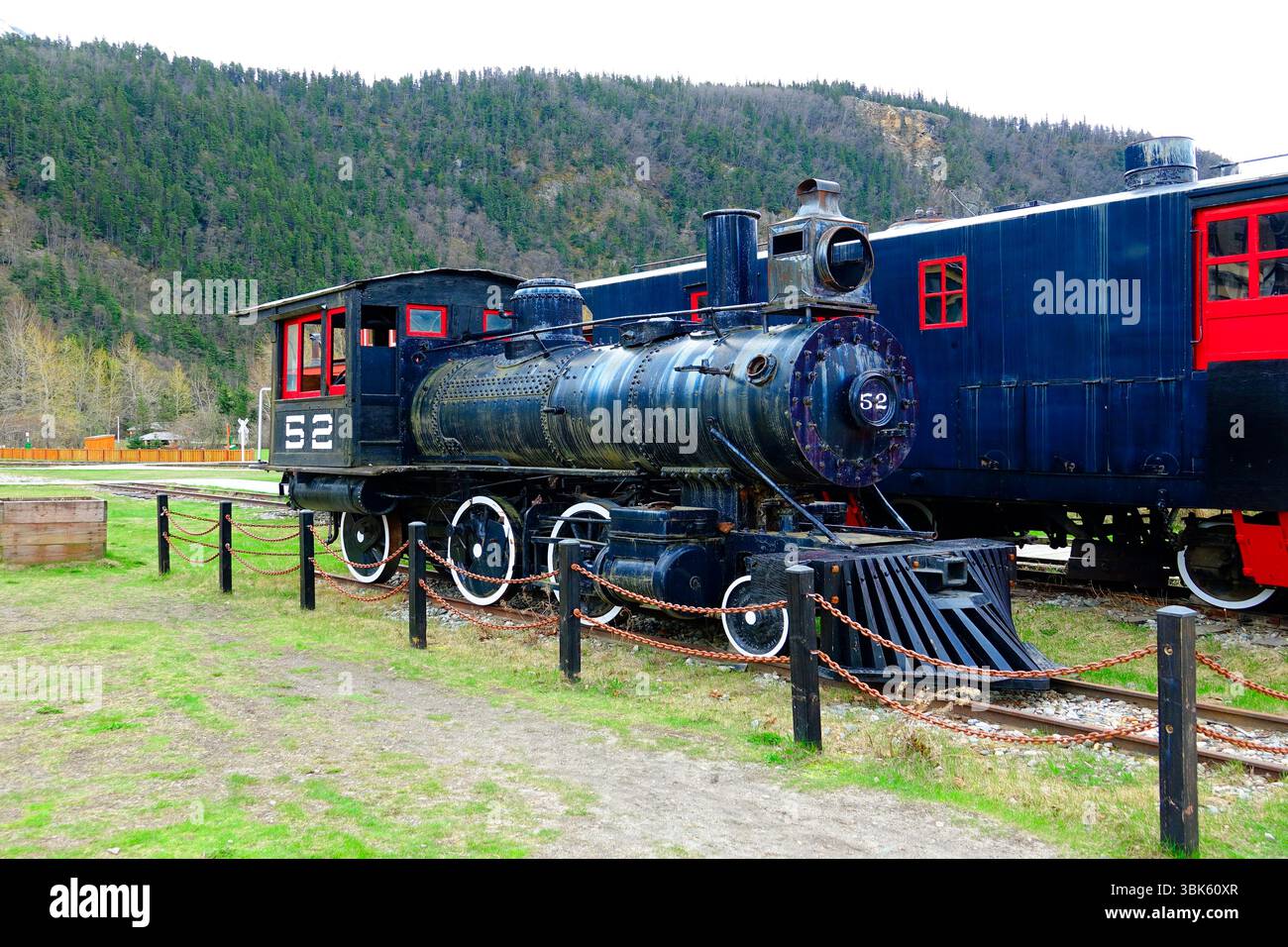 Rotary Snow Plow Steam Engine Train Skagway Alaska US USA Inside ...
