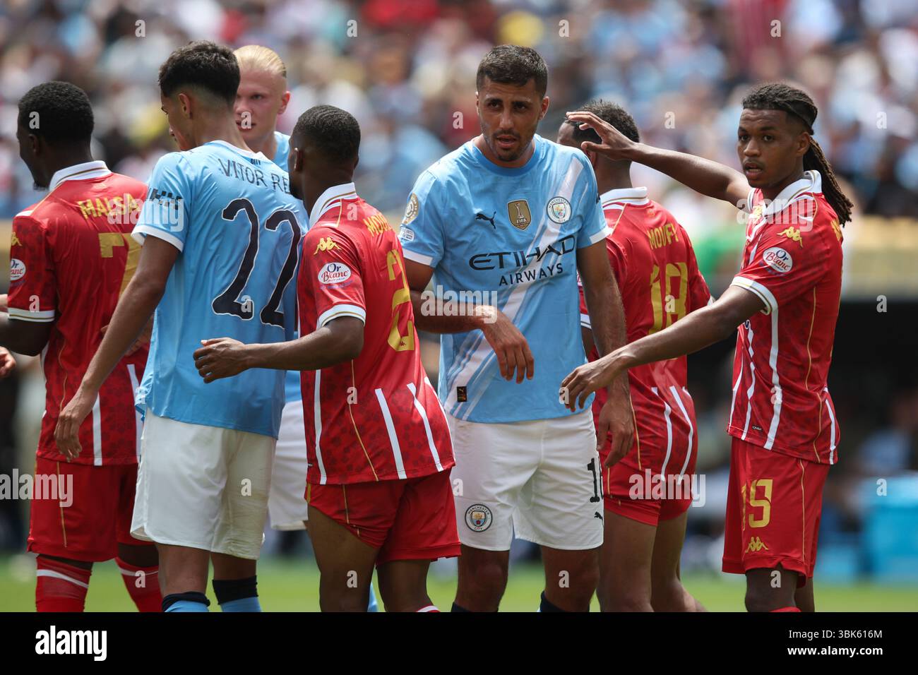 PHILADELPHIA, USA - 18th June 2025: Rodri of Manchester City during the ...