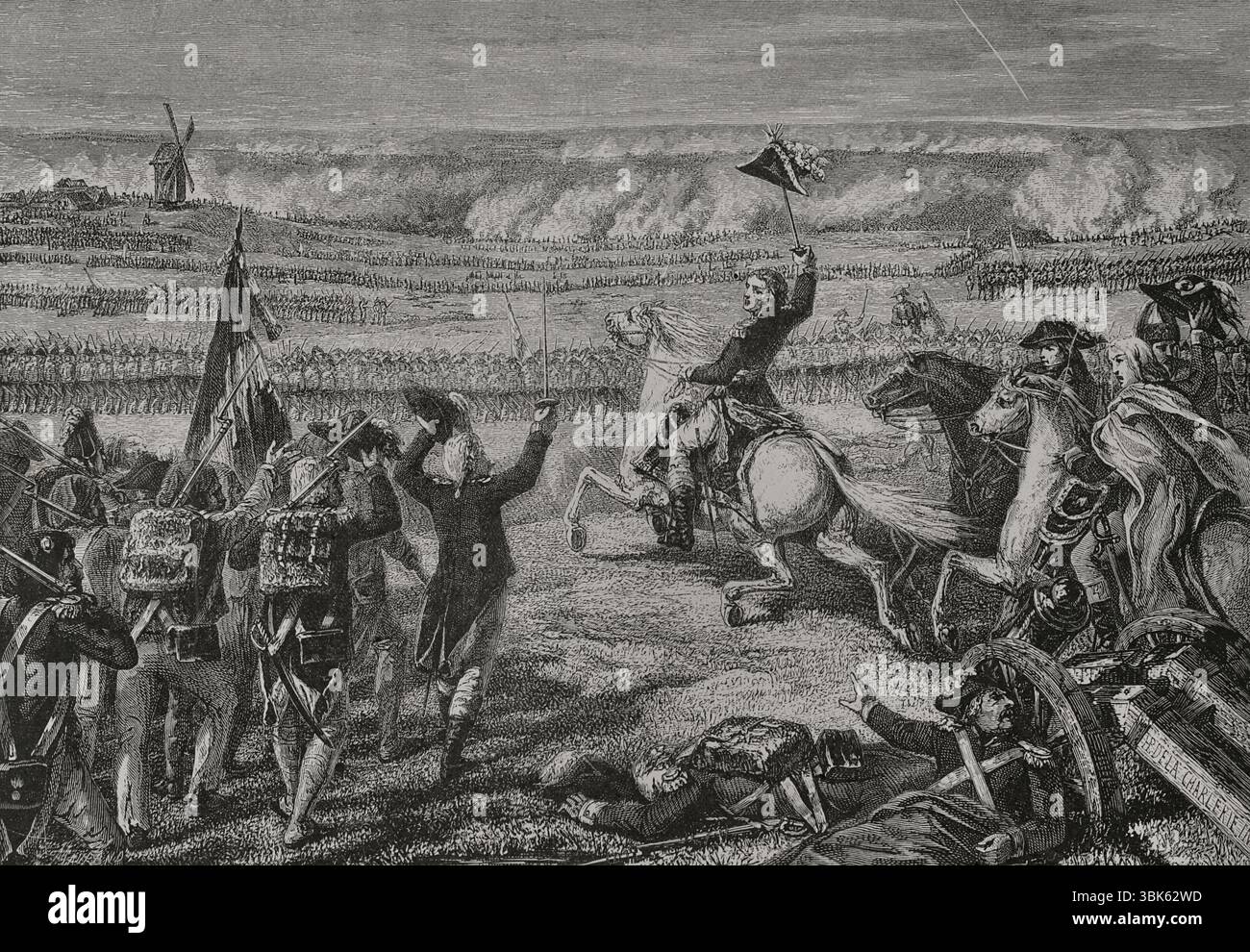 French Revolutionary Wars. Battle of Valmy (20 September 1792). The ...