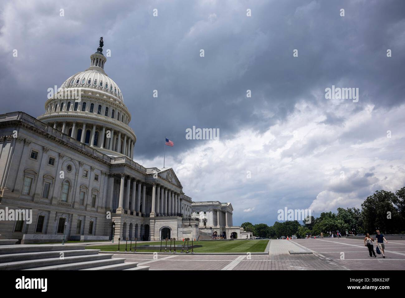 The U.S. Capitol building is seen June 18, 2025. (Francis Chung ...