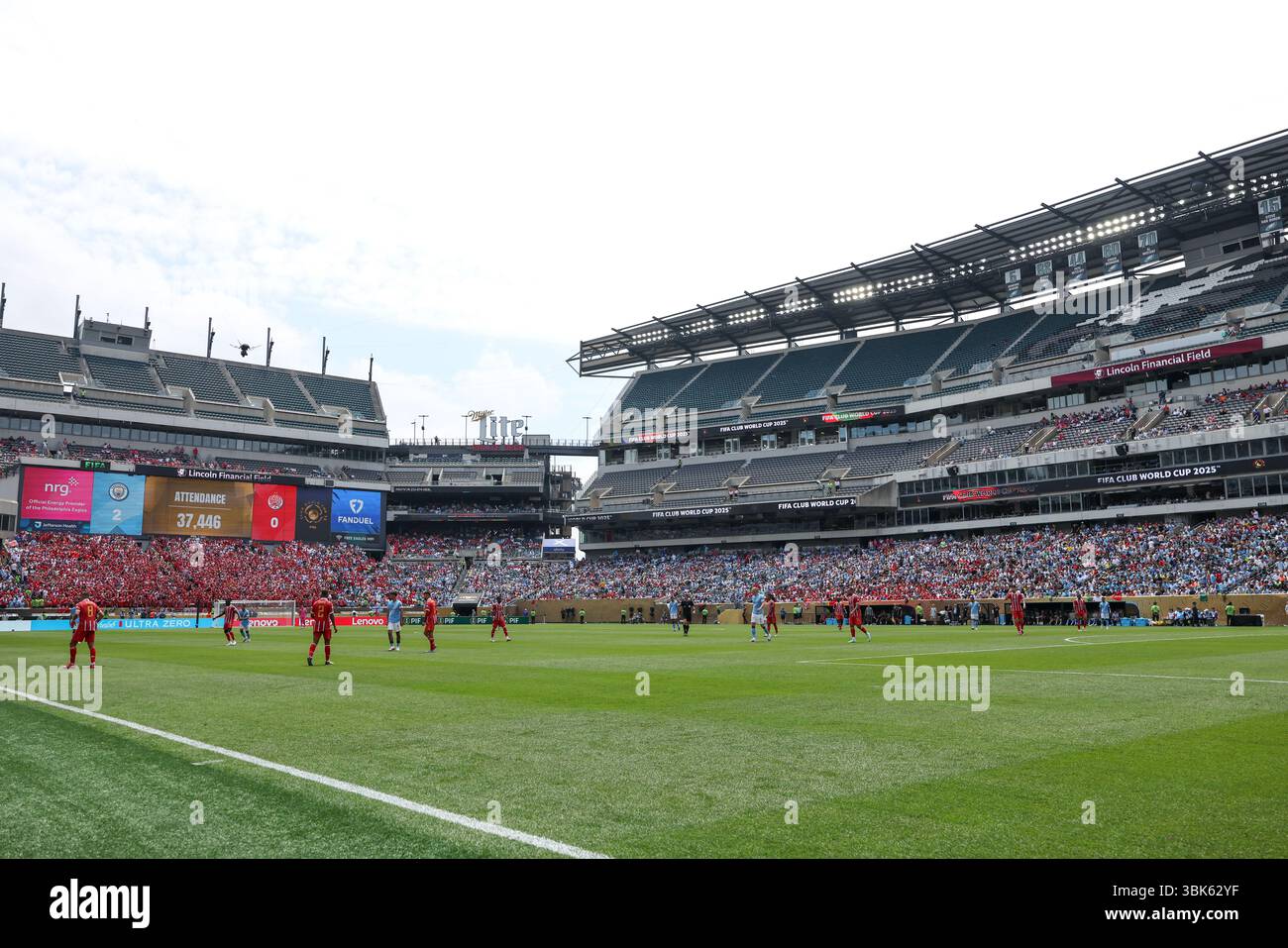 Manchester City and of Wydad AC during the FIFA Club World Cup match at ...