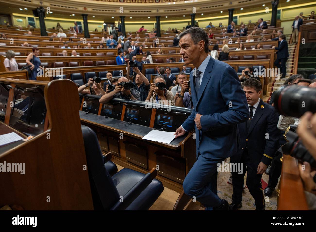 Madrid, Spain. 18th June, 2025. Pedro Sánchez, President of the ...