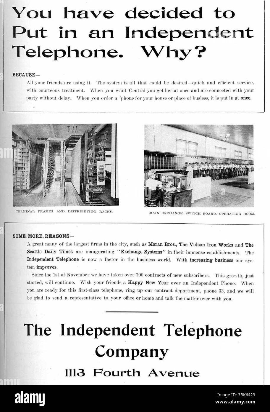Phone advert poster Black and White Stock Photos & Images - Alamy