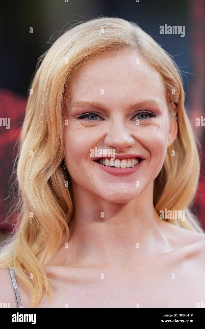 Emma Laird poses for photographers upon arrival at the World premiere ...